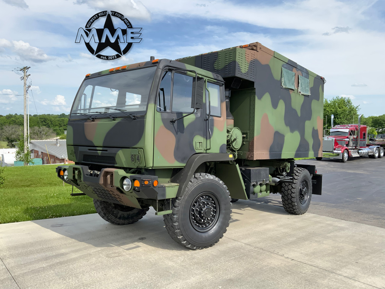 2005 Stewart & Stevenson M1079A1R 2 1/2 Ton LMTV 4x4 Camper Truck
