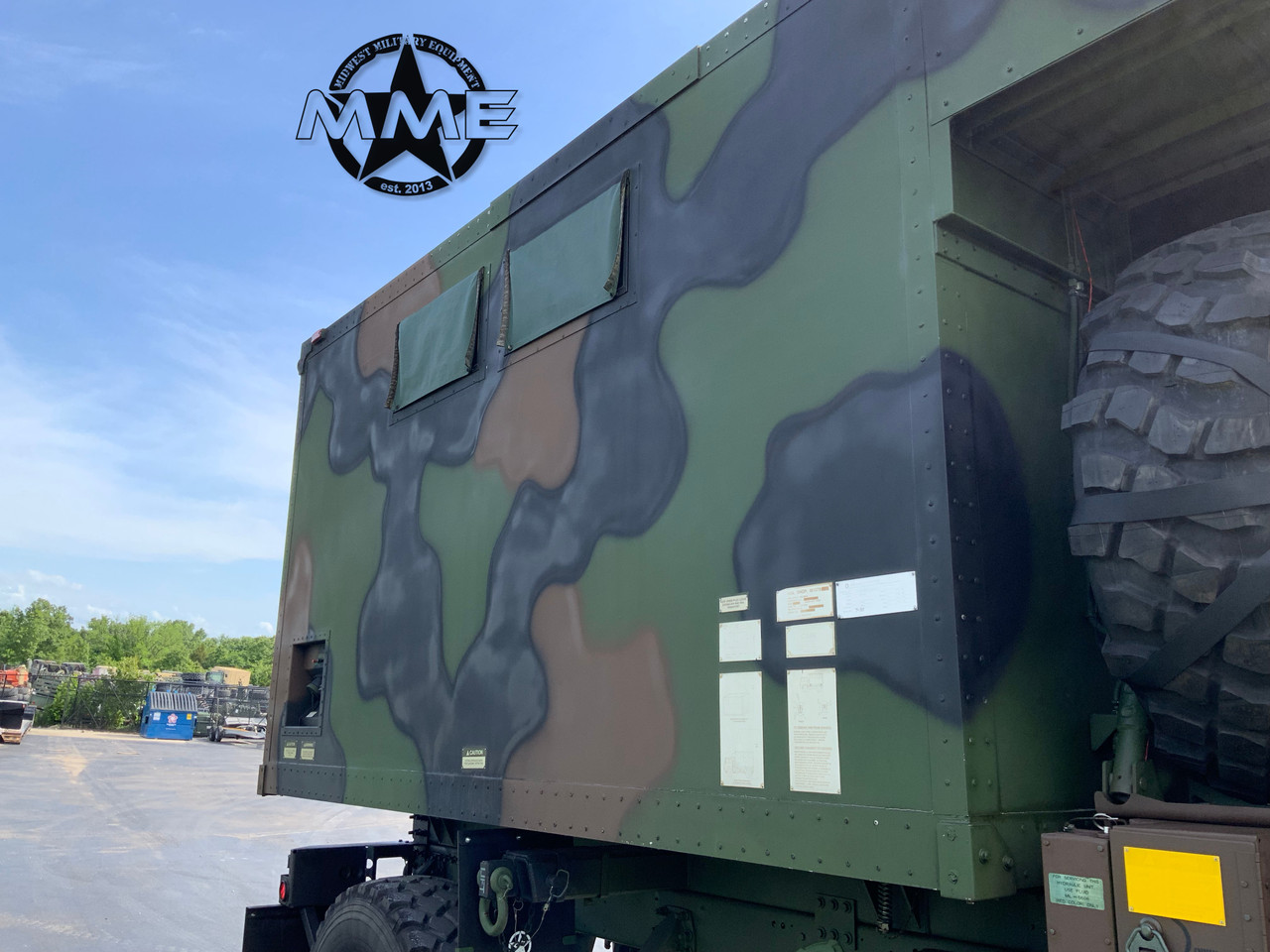 2005 Stewart & Stevenson M1079A1R 2 1/2 Ton LMTV 4x4 Camper Truck