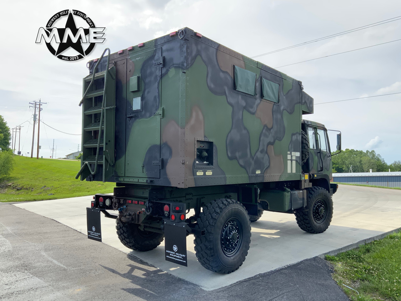2005 Stewart & Stevenson M1079A1R 2 1/2 Ton LMTV 4x4 Camper Truck