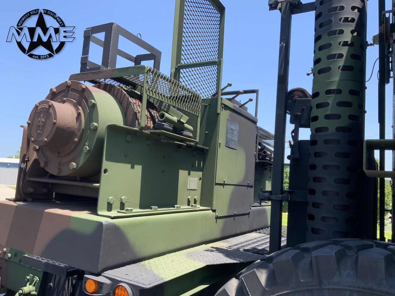 1993 Oshkosh M1070 8x8 HET Military Heavy Haul Tractor Truck Overhauled ...