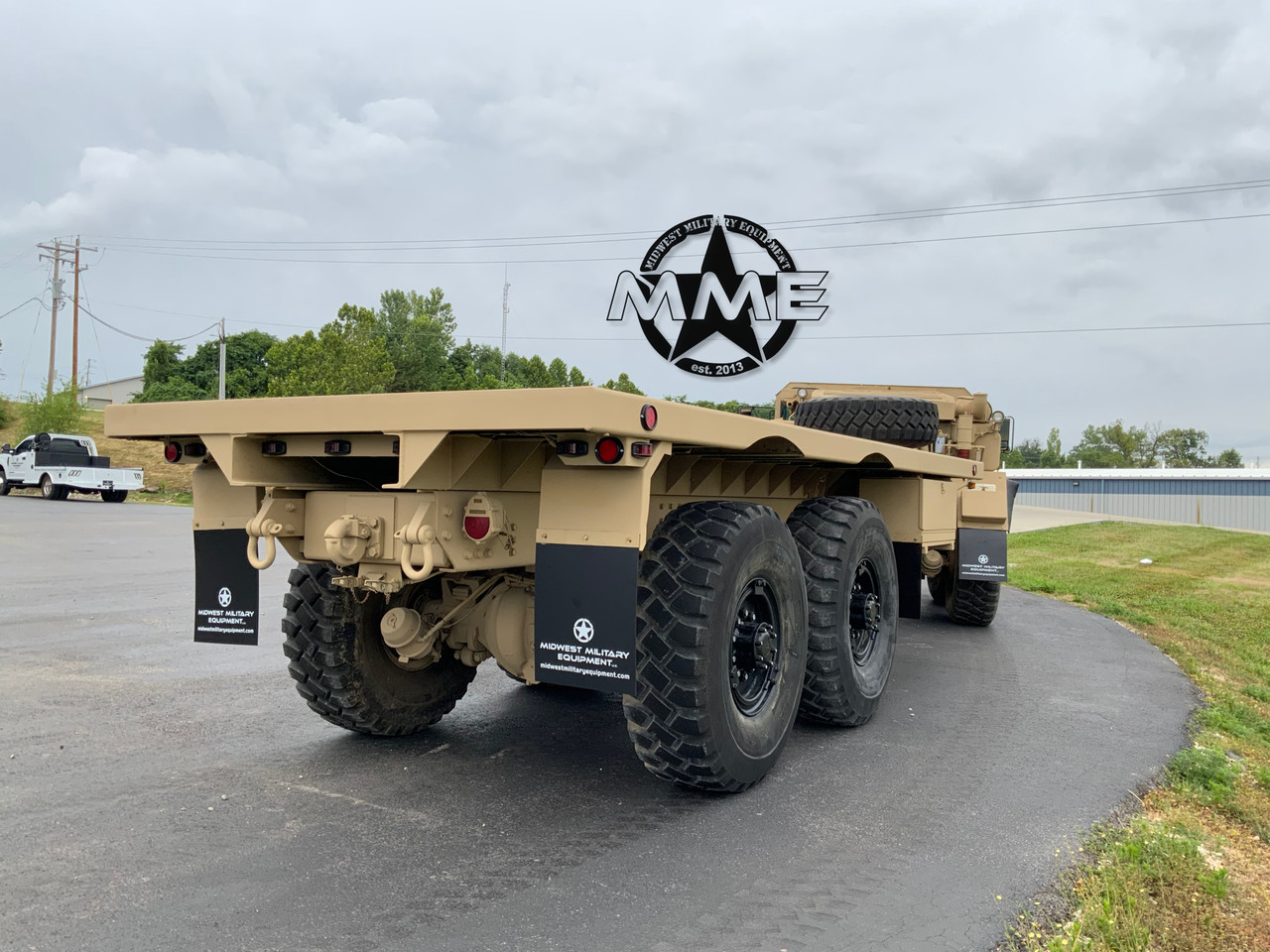 1988 Oshkosh Mk48 / MK14 LVS 8x8 Cargo Truck
