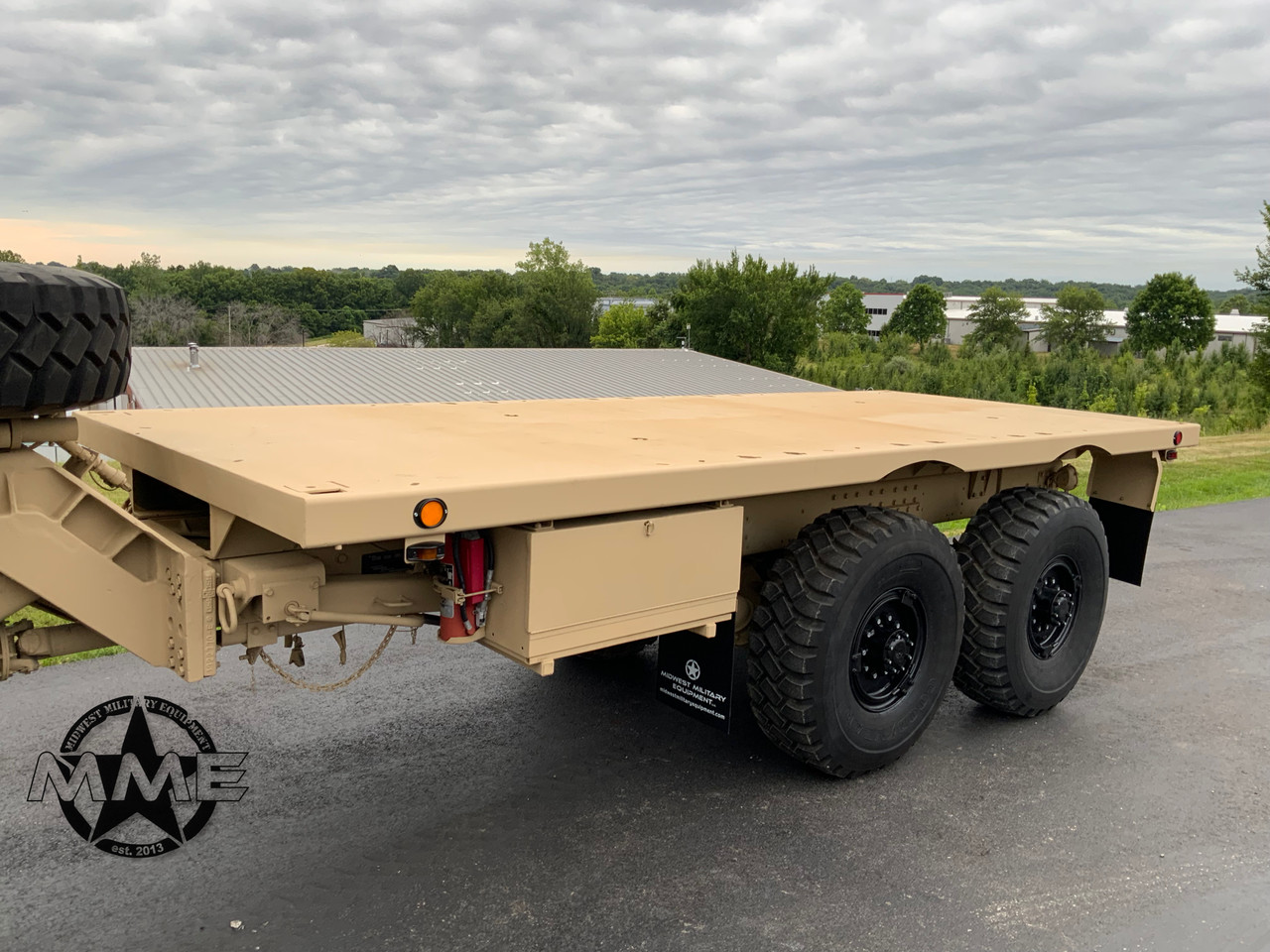 1988 Oshkosh Mk48 / MK14 LVS 8x8 Cargo Truck