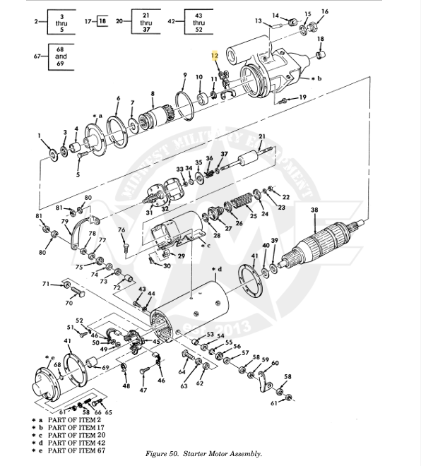 Starter Yoke