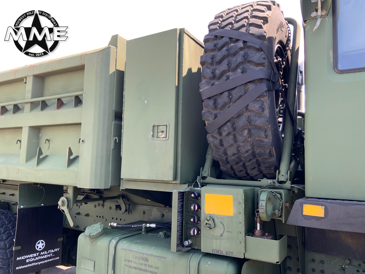 2006 Stewart & Stevenson M1157 A1R MTV 10 Ton 6x6 Dump Truck