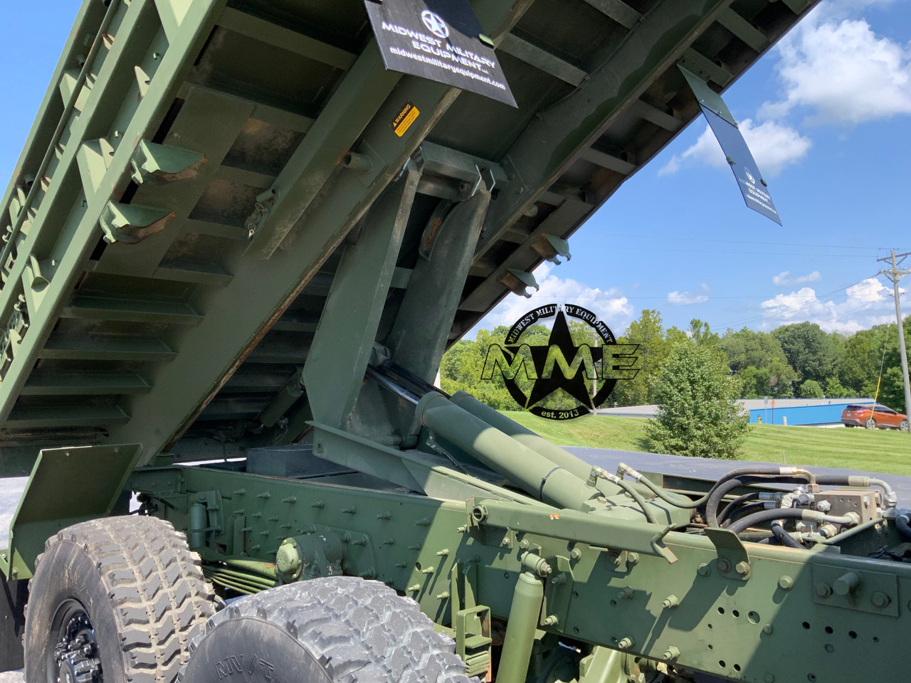 2006 Stewart & Stevenson M1157 A1R MTV 10 Ton 6x6 Dump Truck