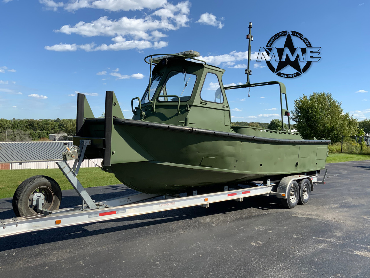 2007 Silver Ships MKII Bridge Erection Boat w /Cummins Turbo Diesel Engines