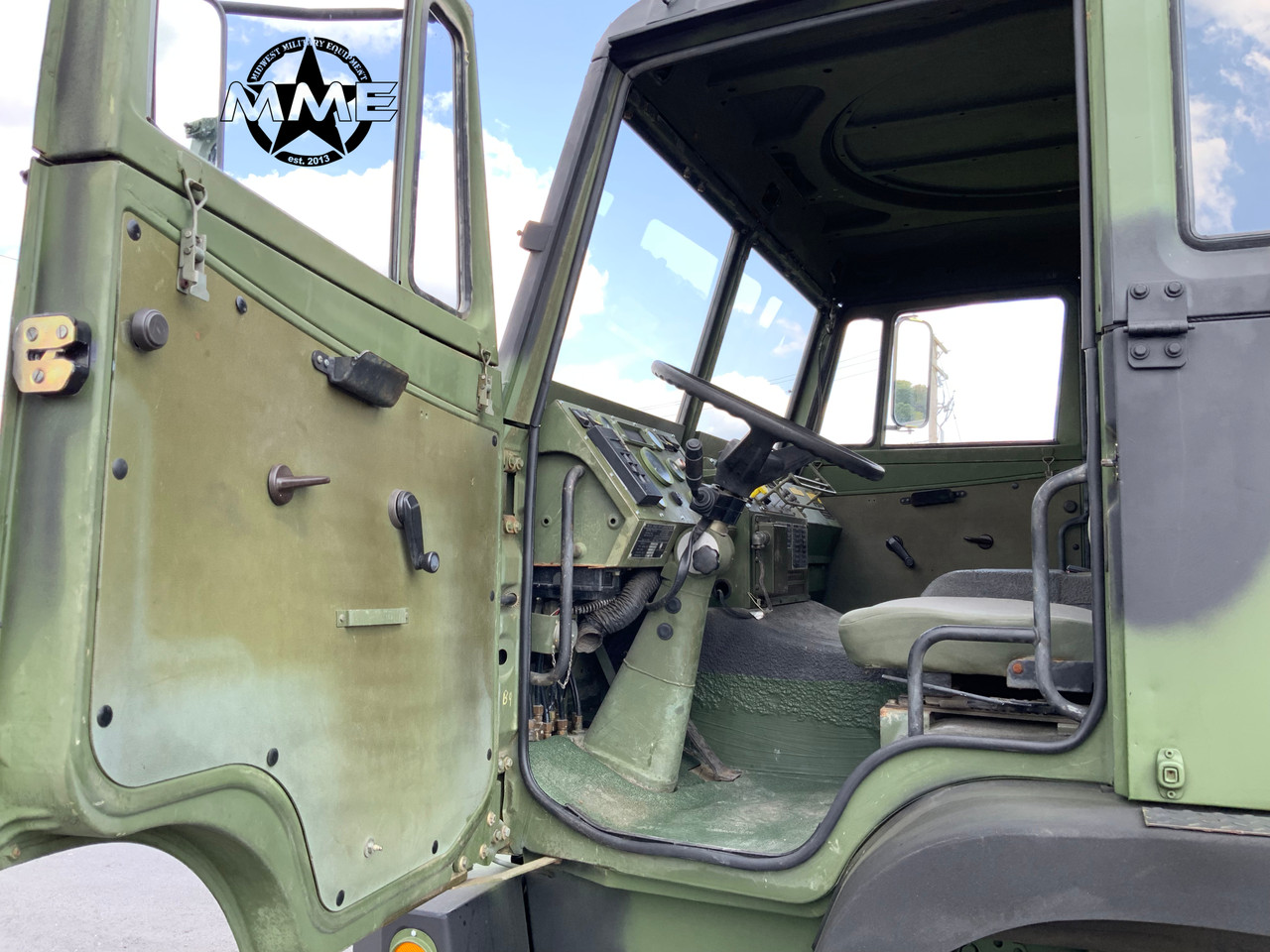 1994 Stewart & Stevenson M1093 5 Ton Military MTV Cargo Truck