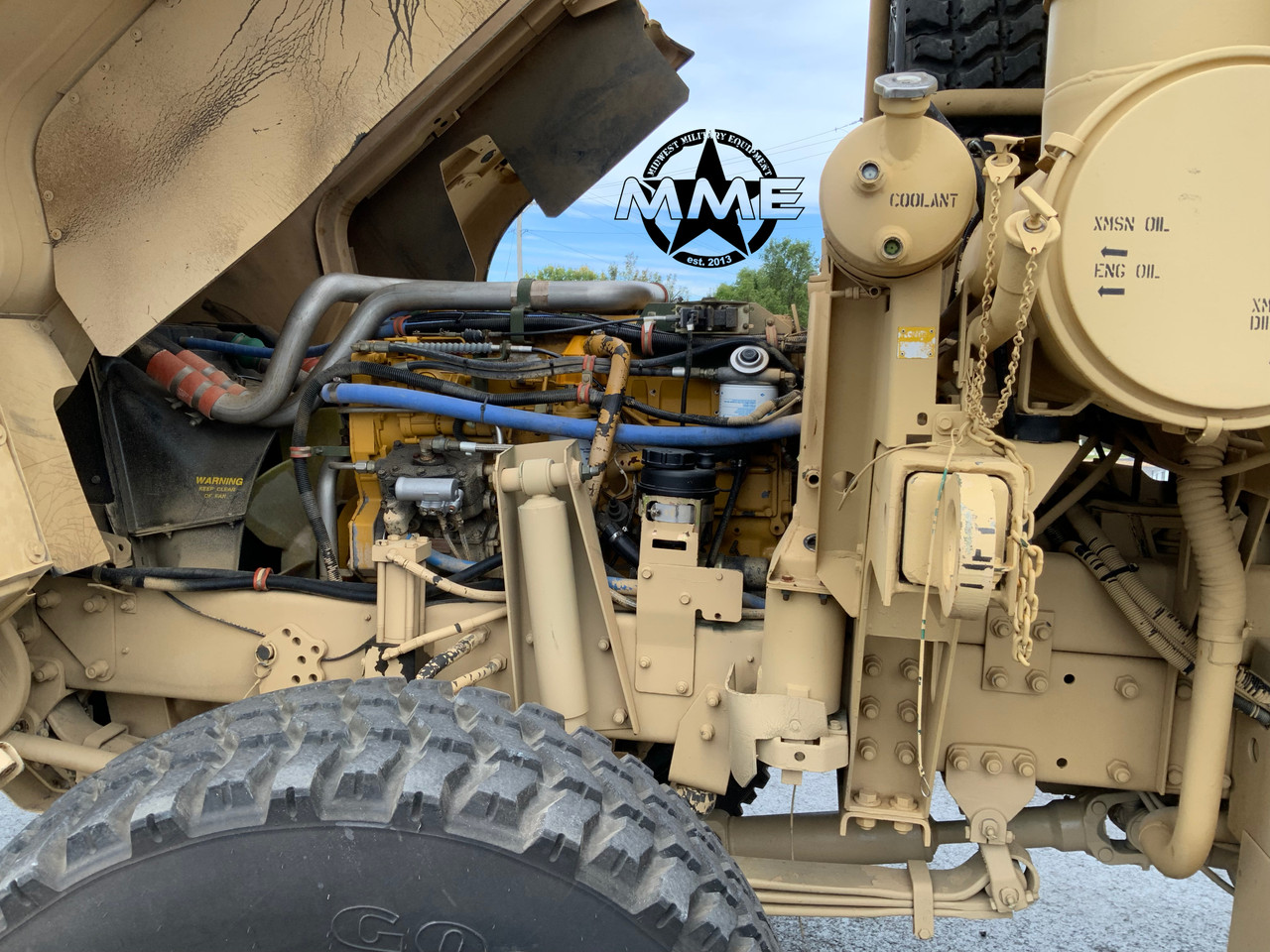 1998 Stewart & Stevenson M1079 2 1/2 Ton 4X4 LMTV Camper Truck