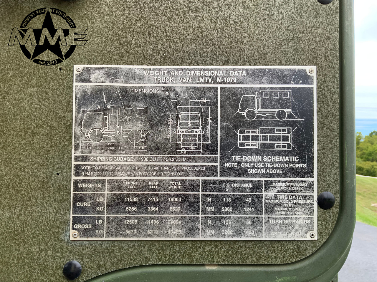 1998 Stewart & Stevenson M1079 2 1/2 Ton 4X4 LMTV Camper Truck