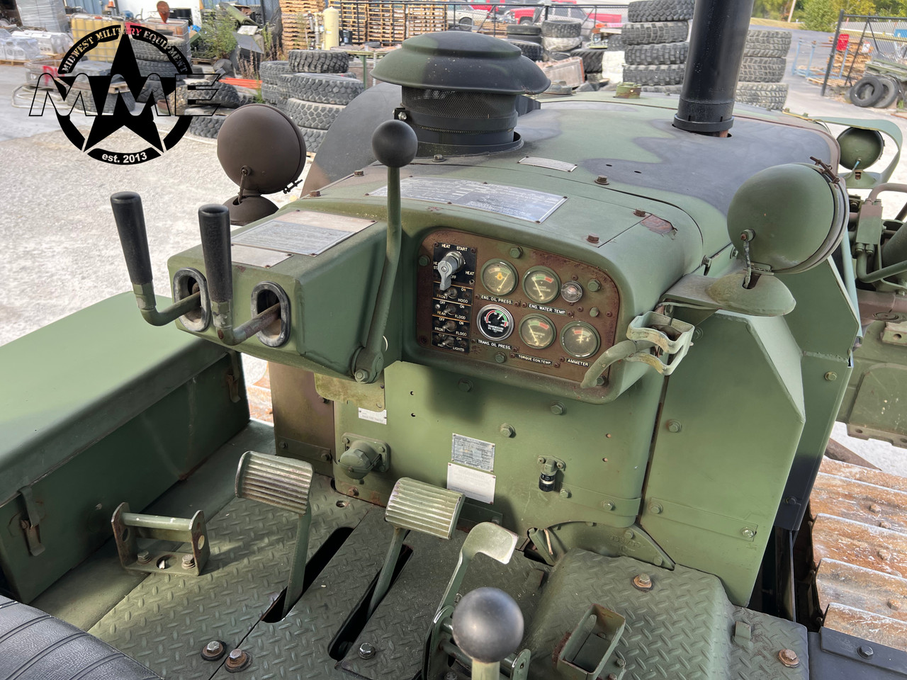 Caterpillar D7F Dozer With 3 Shank Ripper