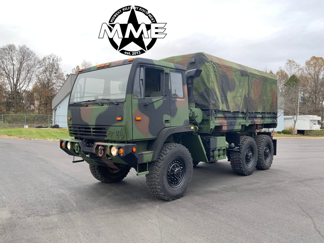2003 Stewart & Stevenson M1083a1 MTV 5 Ton 6X6 Military Cargo