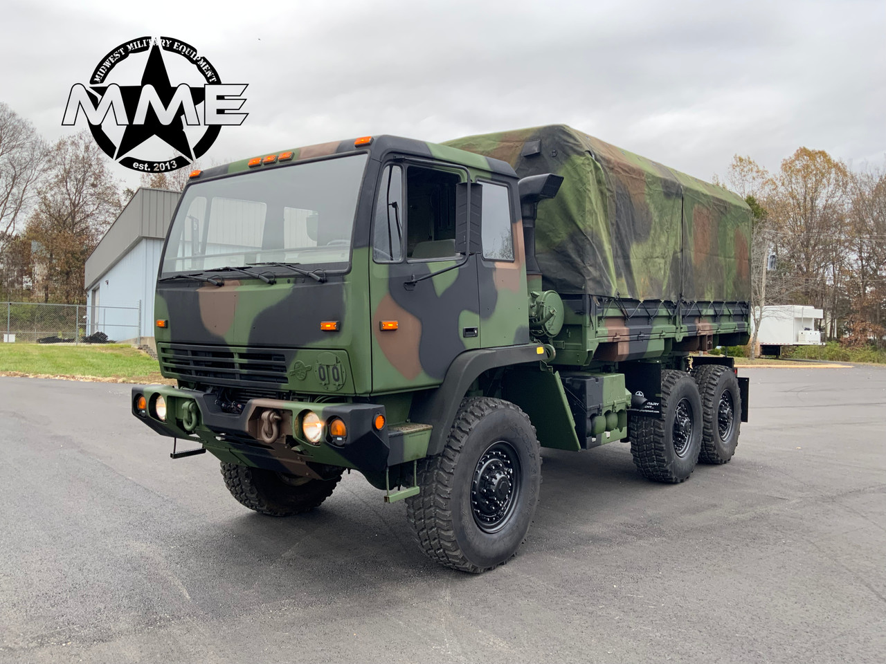2003 Stewart & Stevenson M1083a1 MTV 5 Ton 6X6 Military Cargo