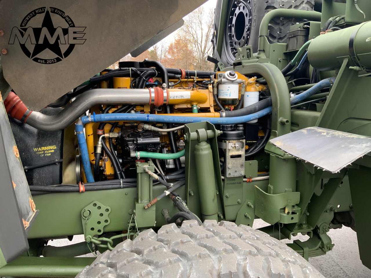 2003 Stewart & Stevenson M1083a1 MTV 5 Ton 6X6 Military Cargo