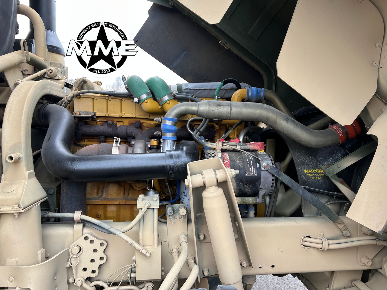 1996 Stewart Stevenson M1090 5-Ton MTV 6x6 Dump Truck