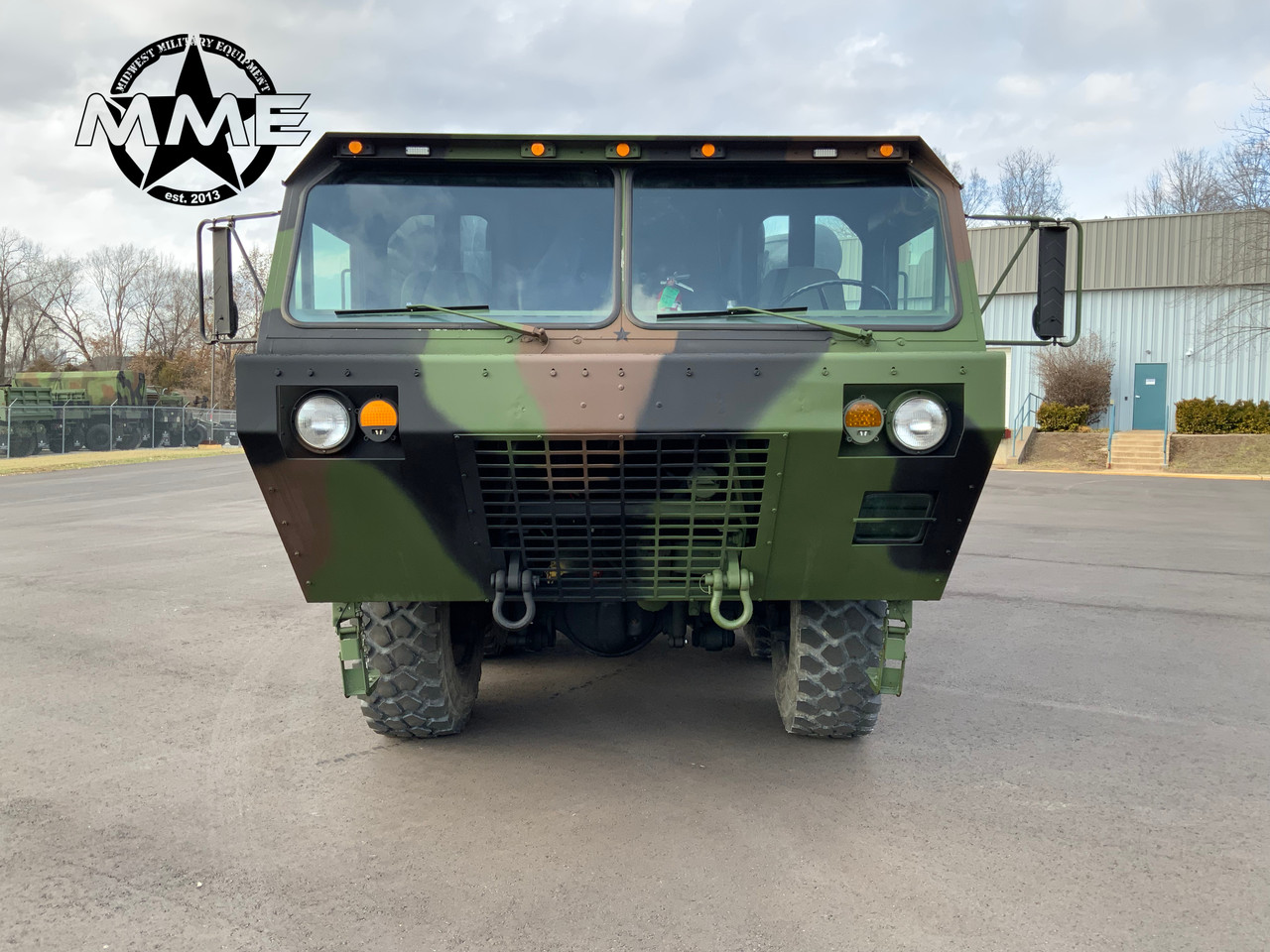 1991 M985 Oshkosh HEMTT 8X8 Truck With Material Handling Crane ...