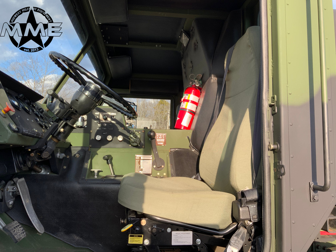 1991 M985 Oshkosh HEMTT 8X8 Truck With Material Handling Crane ...