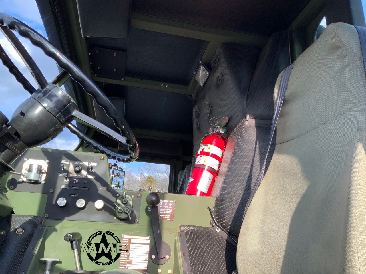 1991 M985 Oshkosh HEMTT 8X8 Truck With Material Handling Crane ...