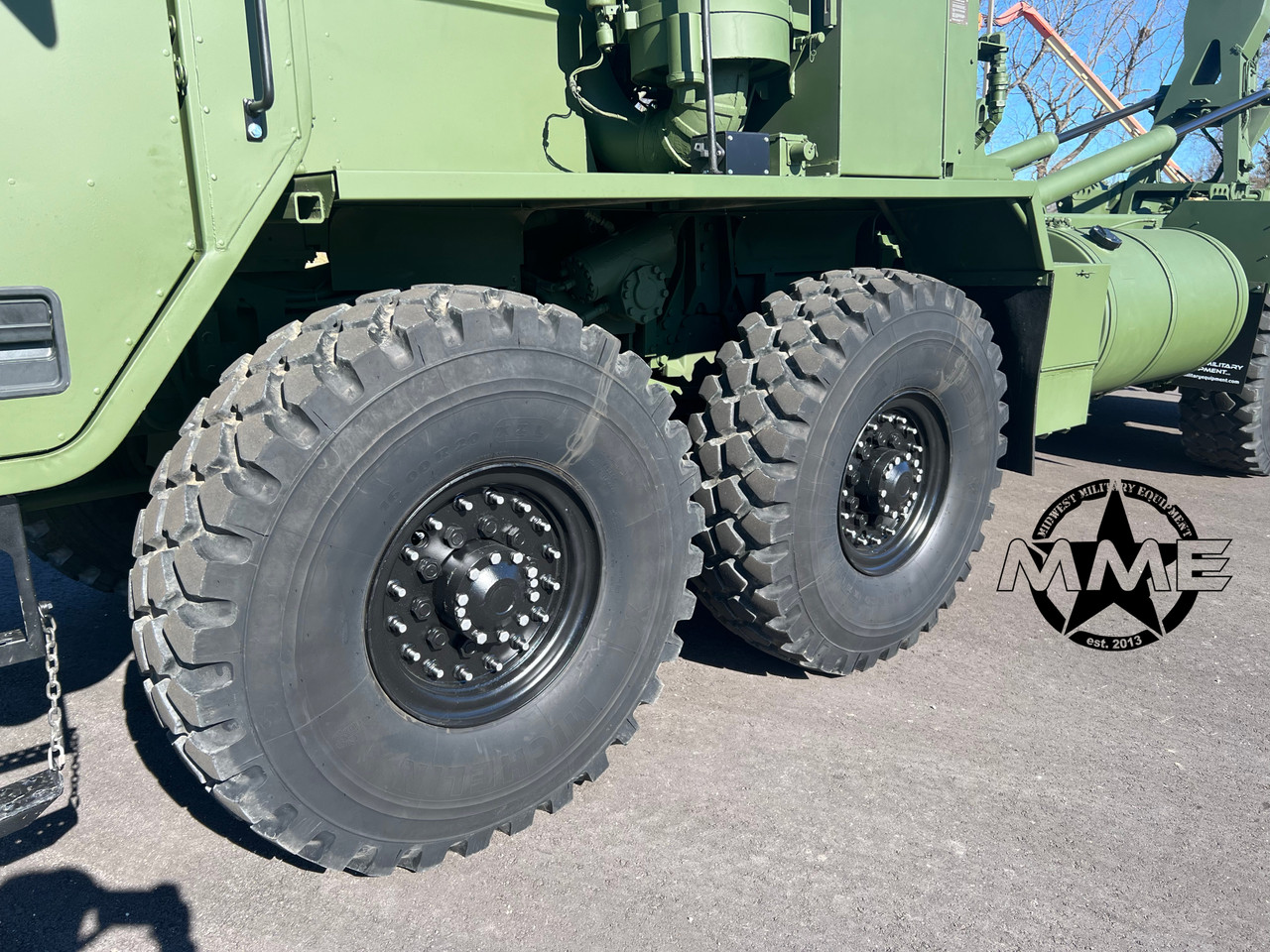2007 Oshkosh M1120A2 HEMTT 8X8 Truck With LHS Hook Lift System W/ Air ...