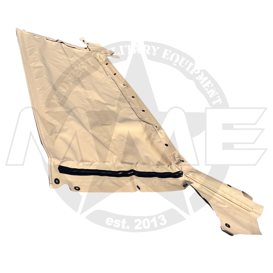 Replacement 2 Man Soft Top Kit & Rear Curtain For HMMWV /Humvee