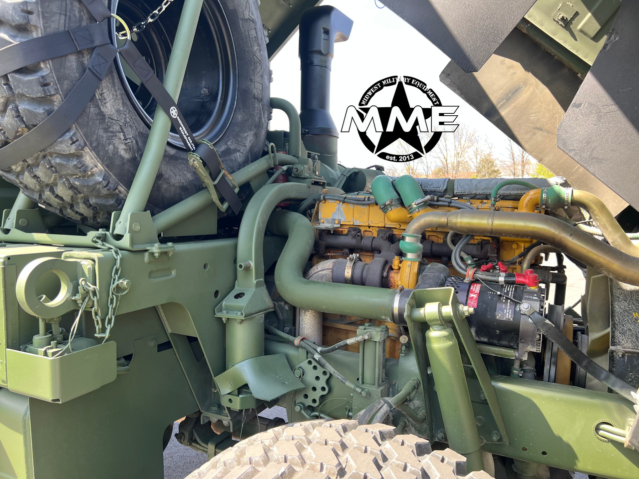 1995 Stewart Stevenson M1090 5-Ton MTV 6x6 Dump Truck