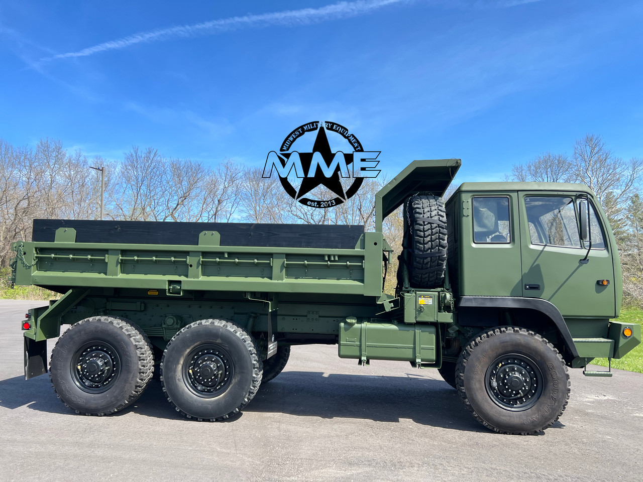 1995 Stewart Stevenson M1090 5-Ton MTV 6x6 Dump Truck