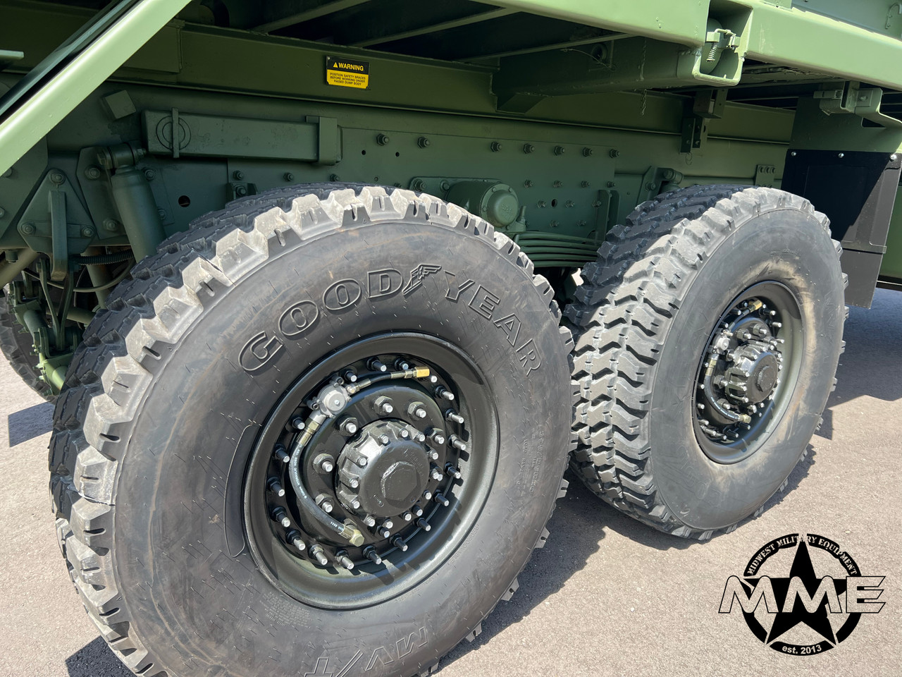 1995 Stewart Stevenson M1090 5-Ton MTV 6x6 Dump Truck