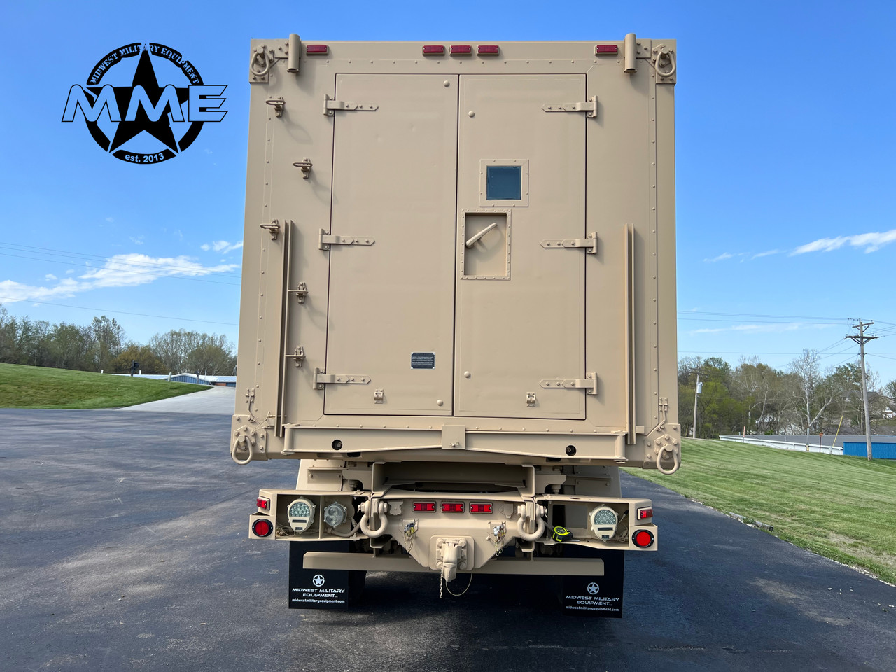 2007 Stewart & Stevenson M1087A1R MTV 5 Ton 6x6 Expandable Van Truck