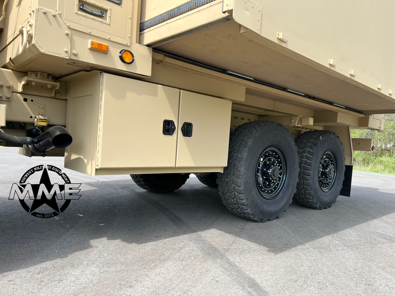 2007 Stewart & Stevenson M1087A1R MTV 5 Ton 6x6 Expandable Van Truck