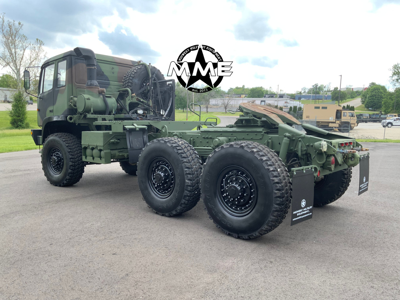 1998 Stewart & Stevenson M1088 Military 5 Ton MTV 6x6 Tractor Truck