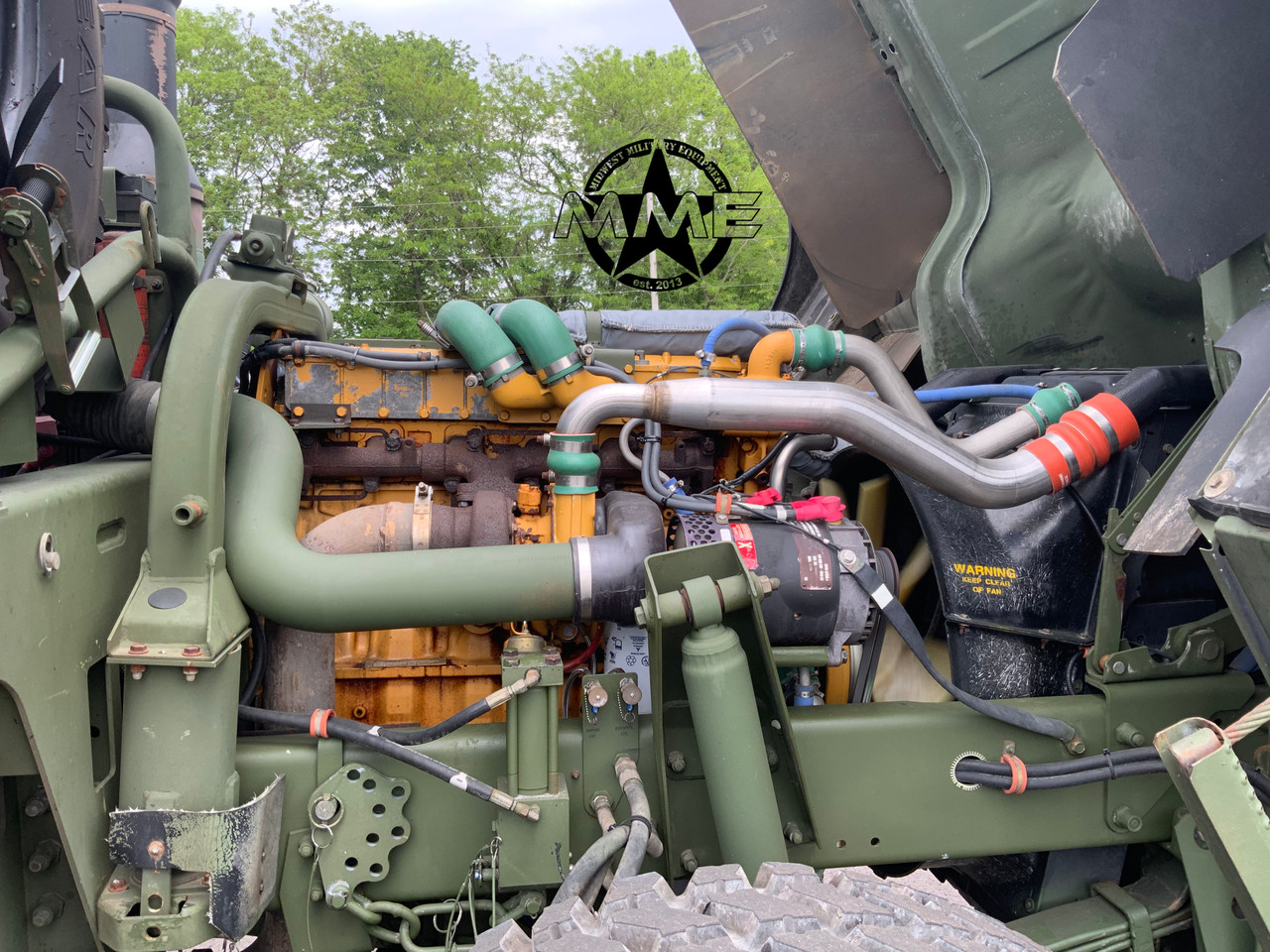 1998 Stewart & Stevenson M1088 Military 5 Ton MTV 6x6 Tractor Truck
