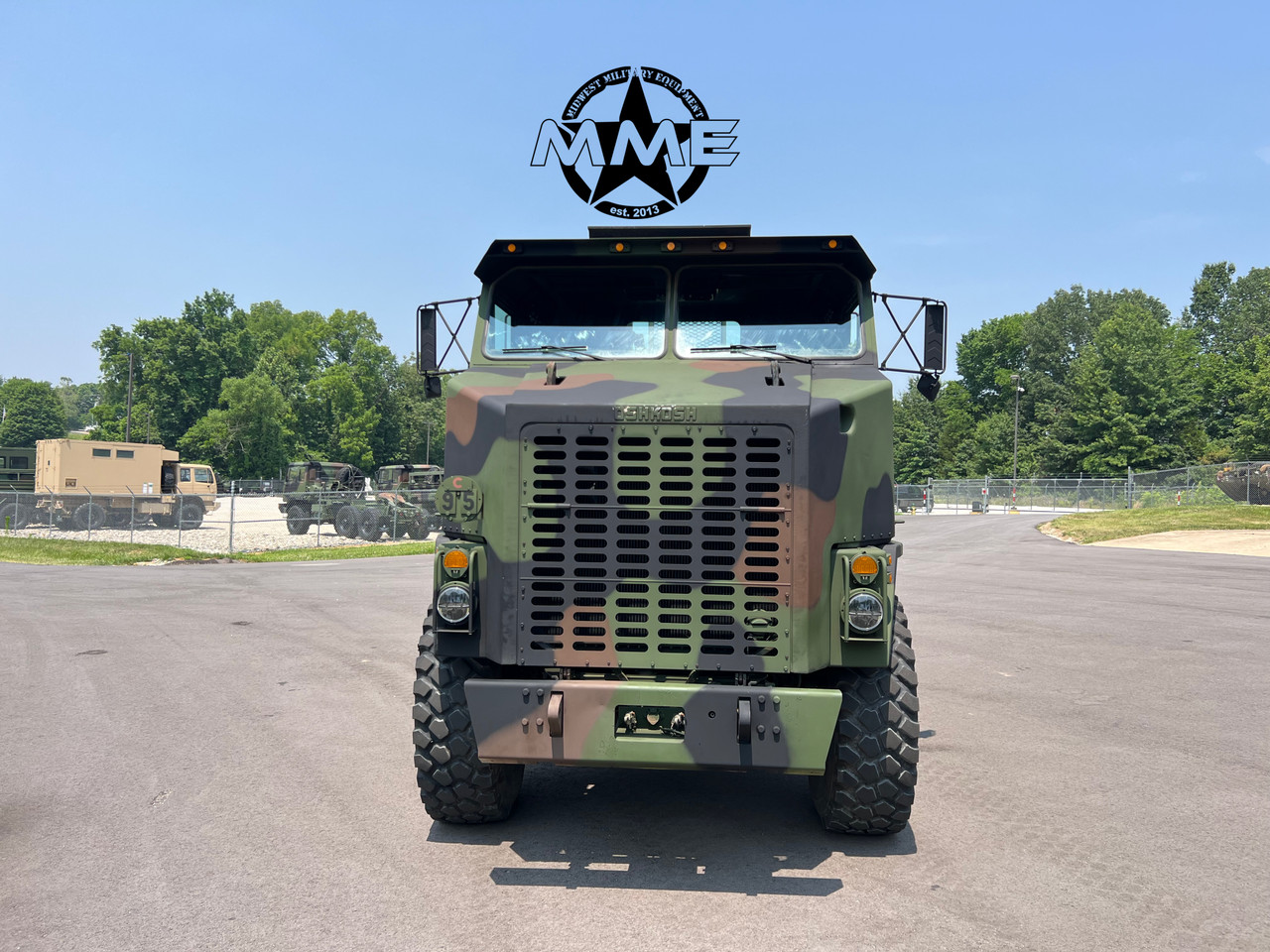 1994 Oshkosh M1070 8x8 HET Military Heavy Haul Truck Tractor Overhauled ...