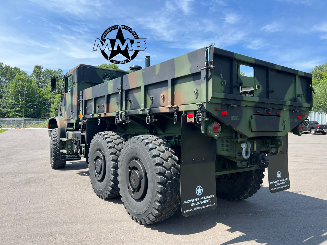 2001 Oshkosh MK23 MTVR 7 Ton 6x6 Cargo Truck