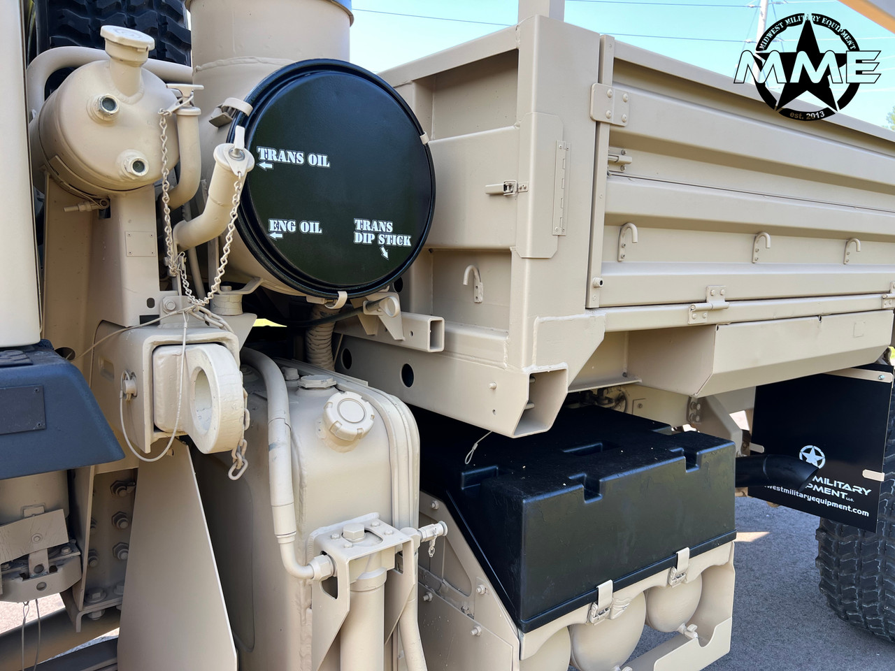 1998 Stewart & Stevenson M1078 4X4 2 1/2 Ton Cargo Truck With Hydraulic ...