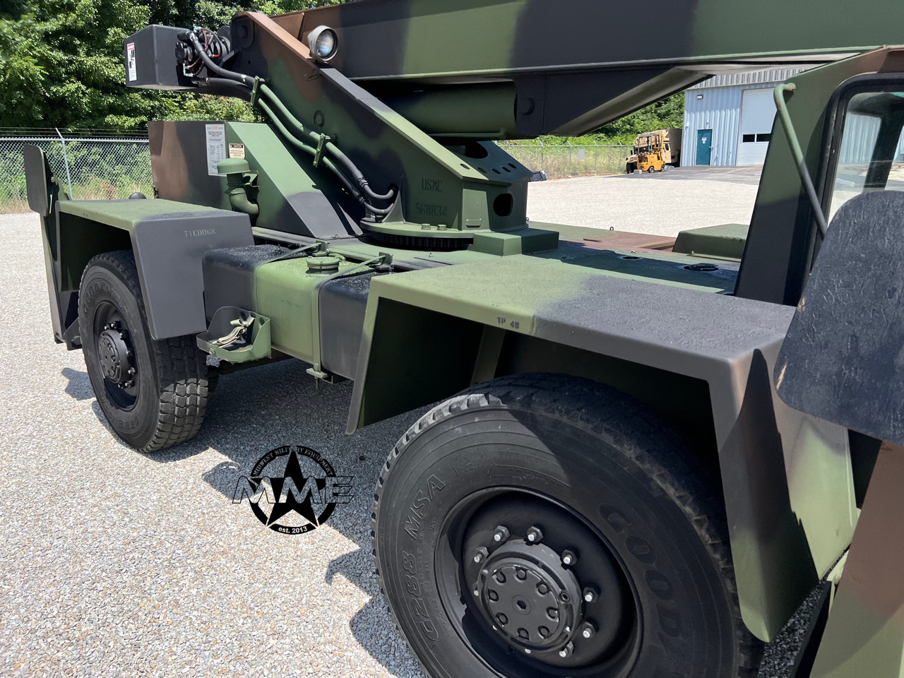 Koehring LRT 110 7.5 Ton Capacity 4X4 Rough Terrain Crane Low Hours