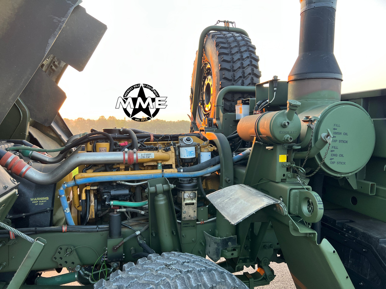 2003 Stewart & Stevenson M1083a1 MTV 5 Ton 6 X 6 Military Cargo