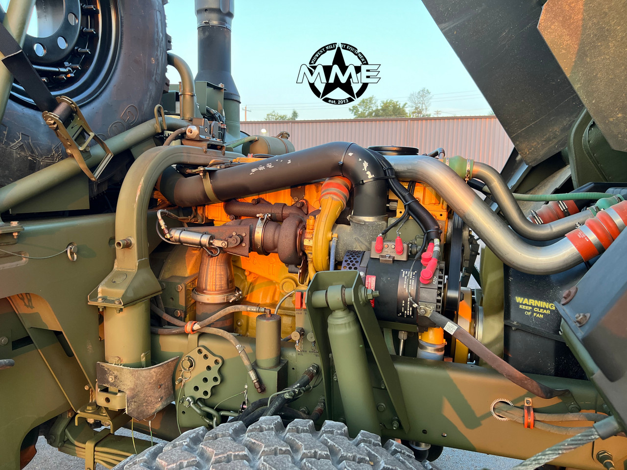 2003 Stewart & Stevenson M1083a1 MTV 5 Ton 6 X 6 Military Cargo