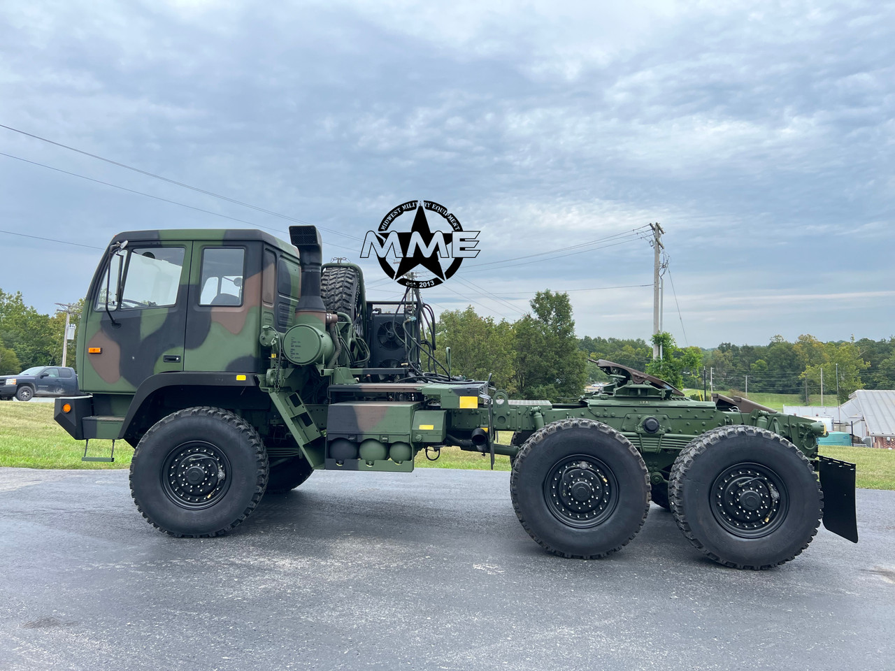 2003 Stewart & Stevenson M1088A1 5 Ton 6 x 6 Military Truck Tractor Semi