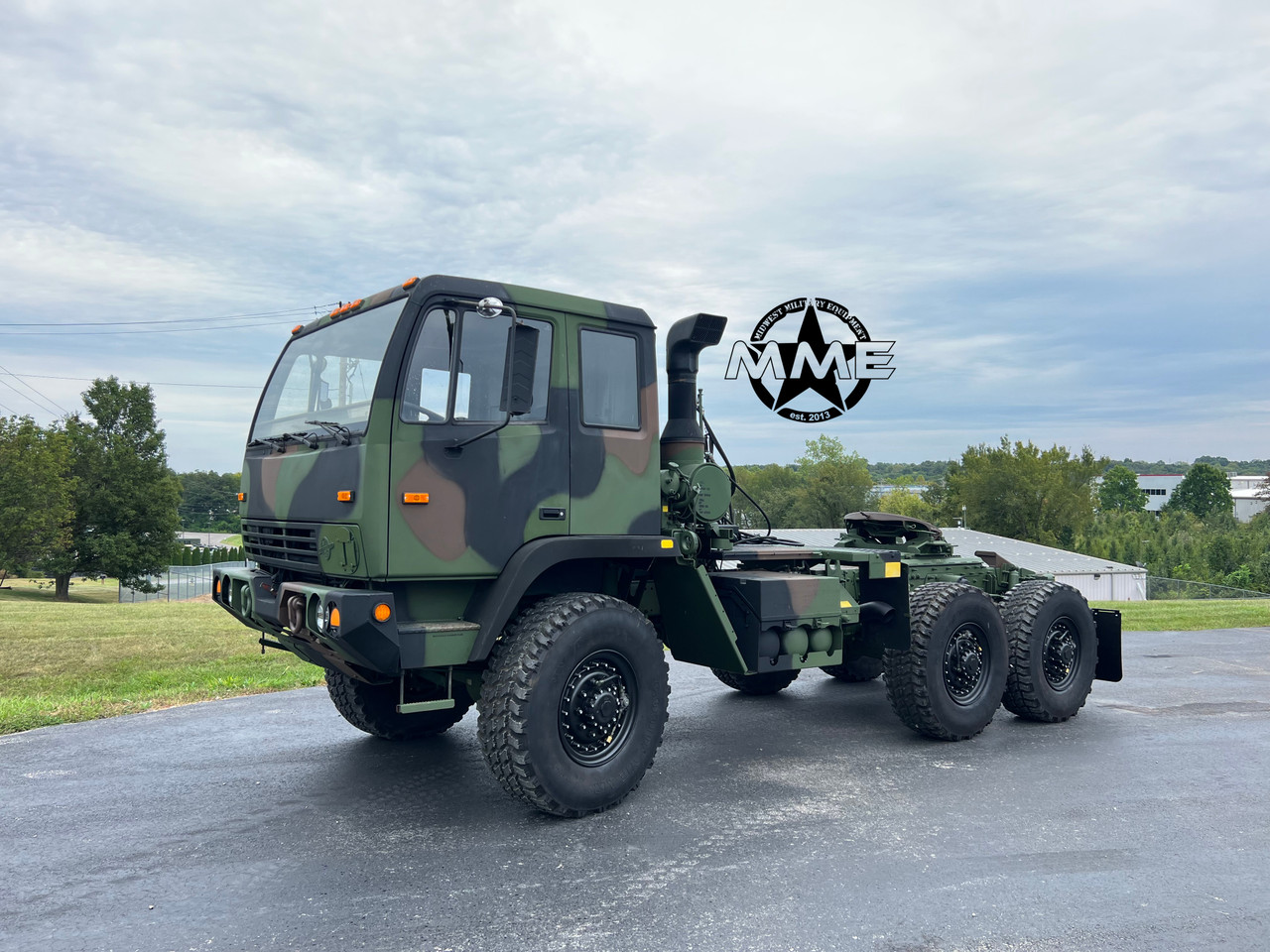 2003 Stewart & Stevenson M1088A1 5 Ton 6 x 6 Military Truck Tractor Semi
