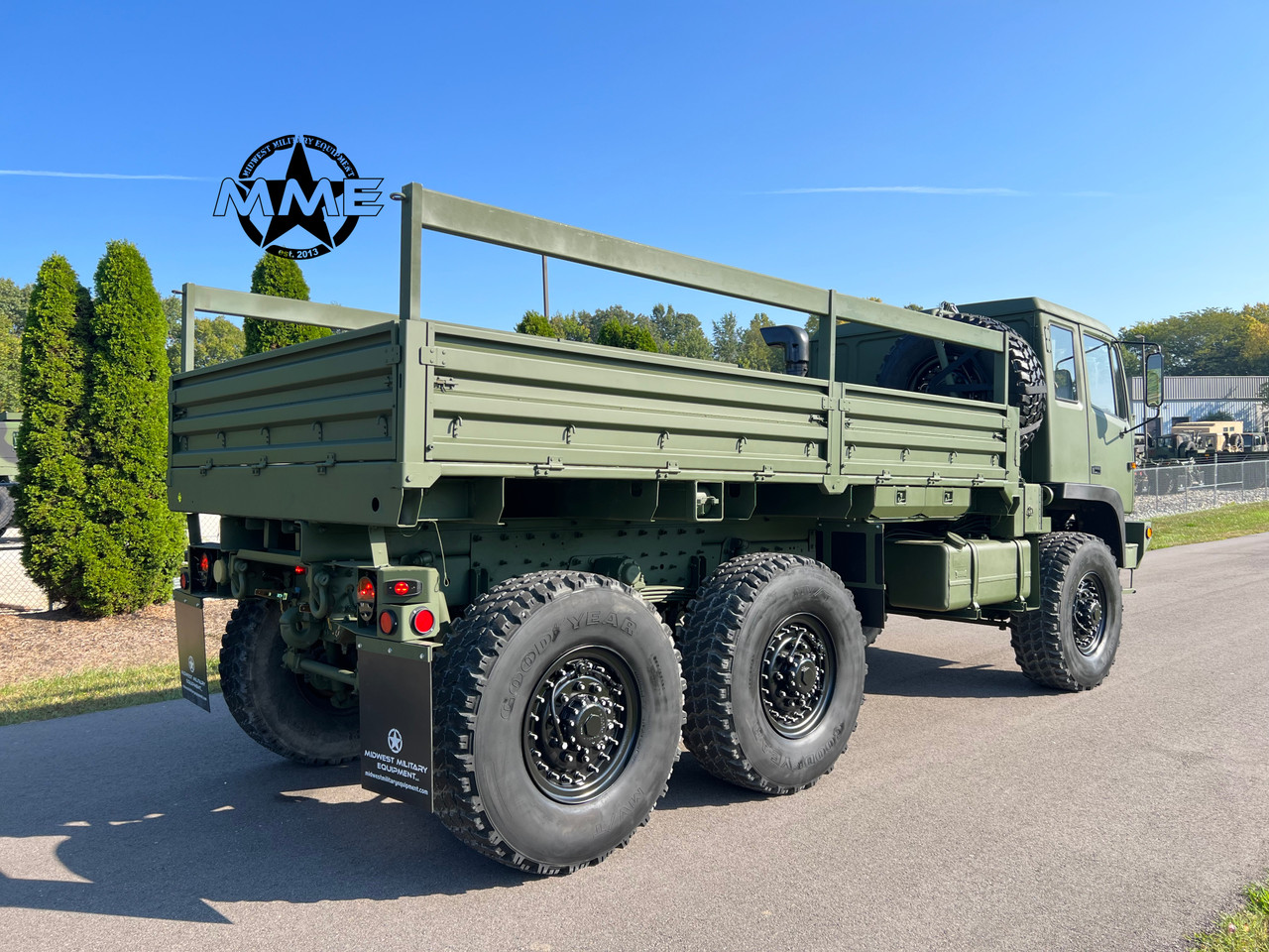 2003 Stewart & Stevenson M1083a1 MTV 5 Ton 6 X 6 Military Cargo Truck