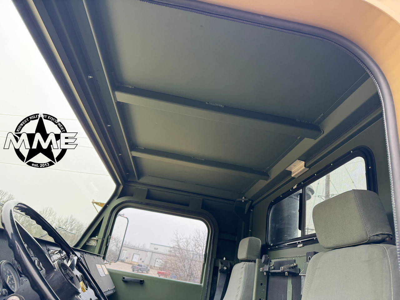 7 Ton MTVR Hard Door & Roof Kit For Oshkosh Vehicles - Midwest Military ...