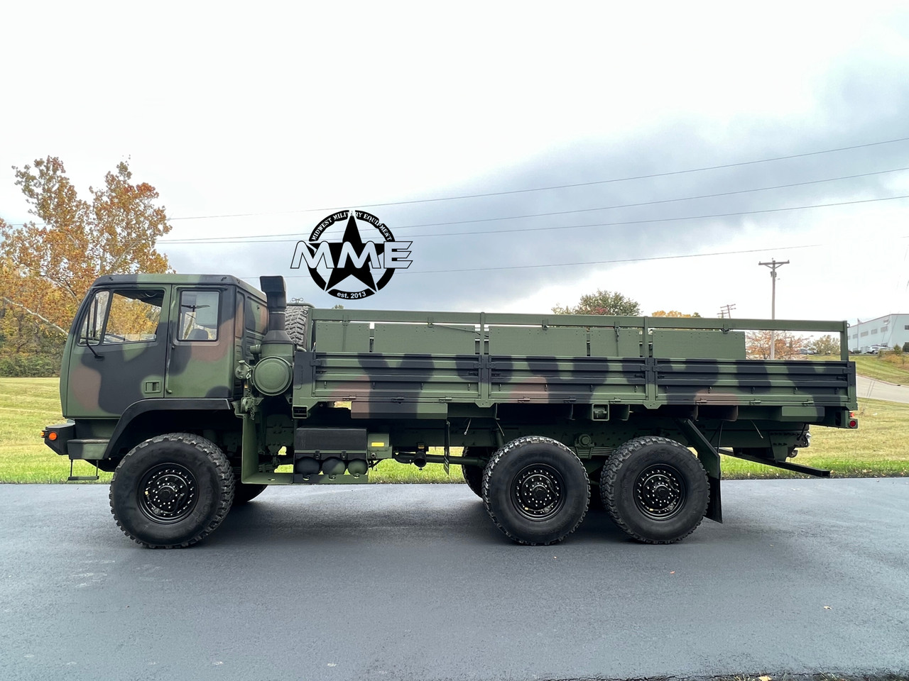 2007 Stewart & Stevenson M1096A1R MTV 6x6 Long Wheel Base Cargo Truck