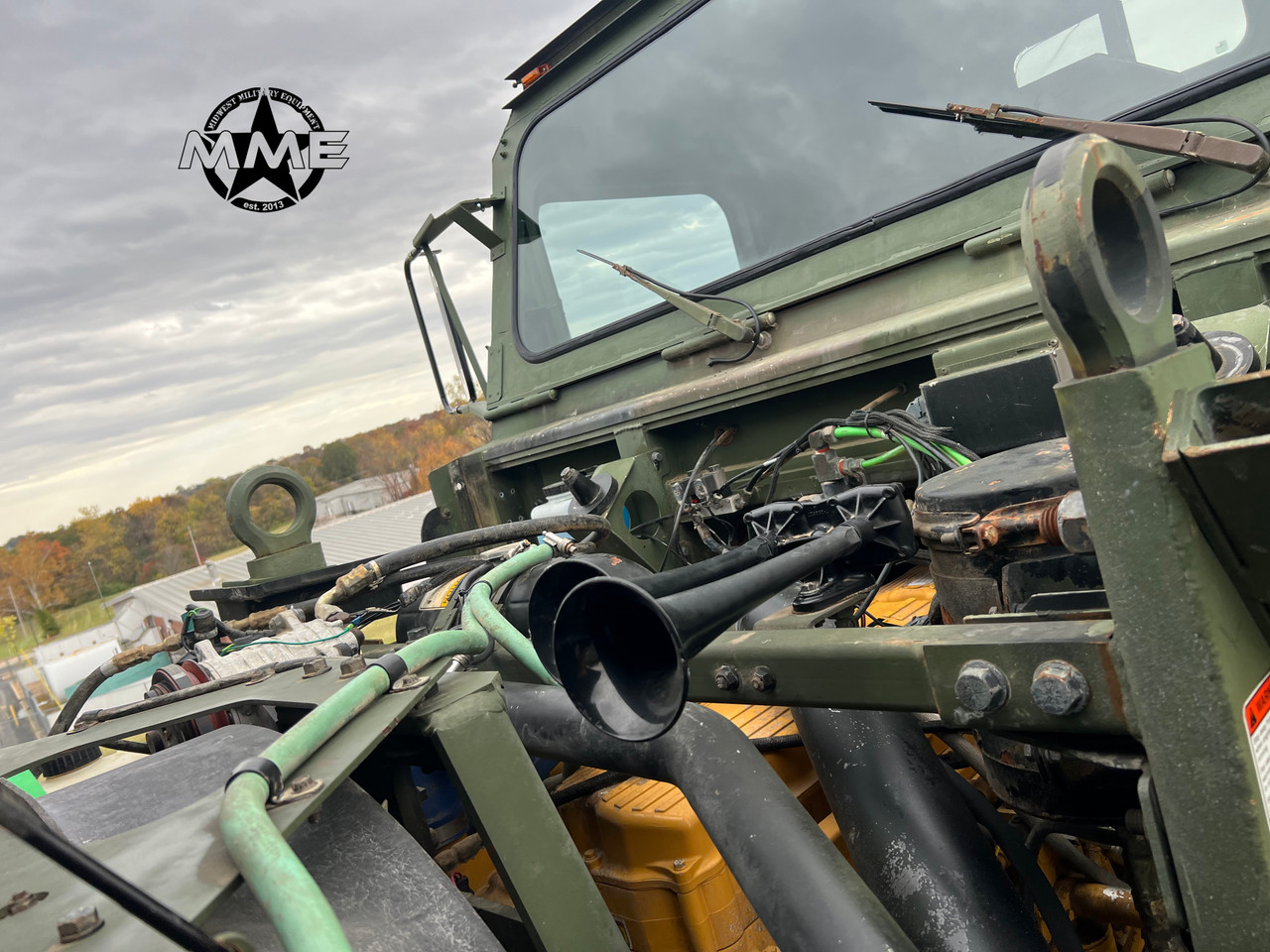 2005 Oshkosh MK23 MTVR 7 Ton 6x6 Cargo Truck