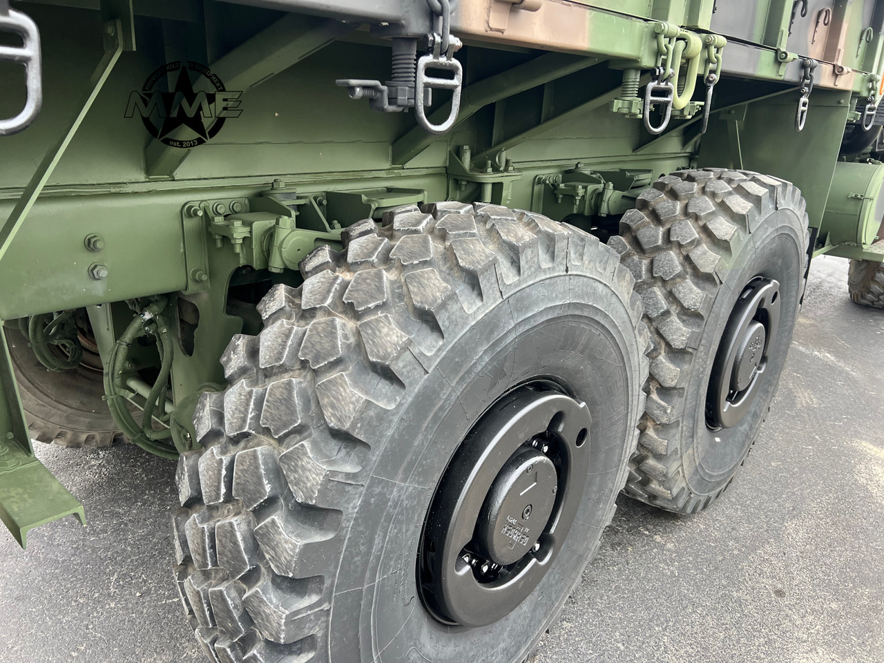 2005 Oshkosh MK23 MTVR 7 Ton 6x6 Cargo Truck