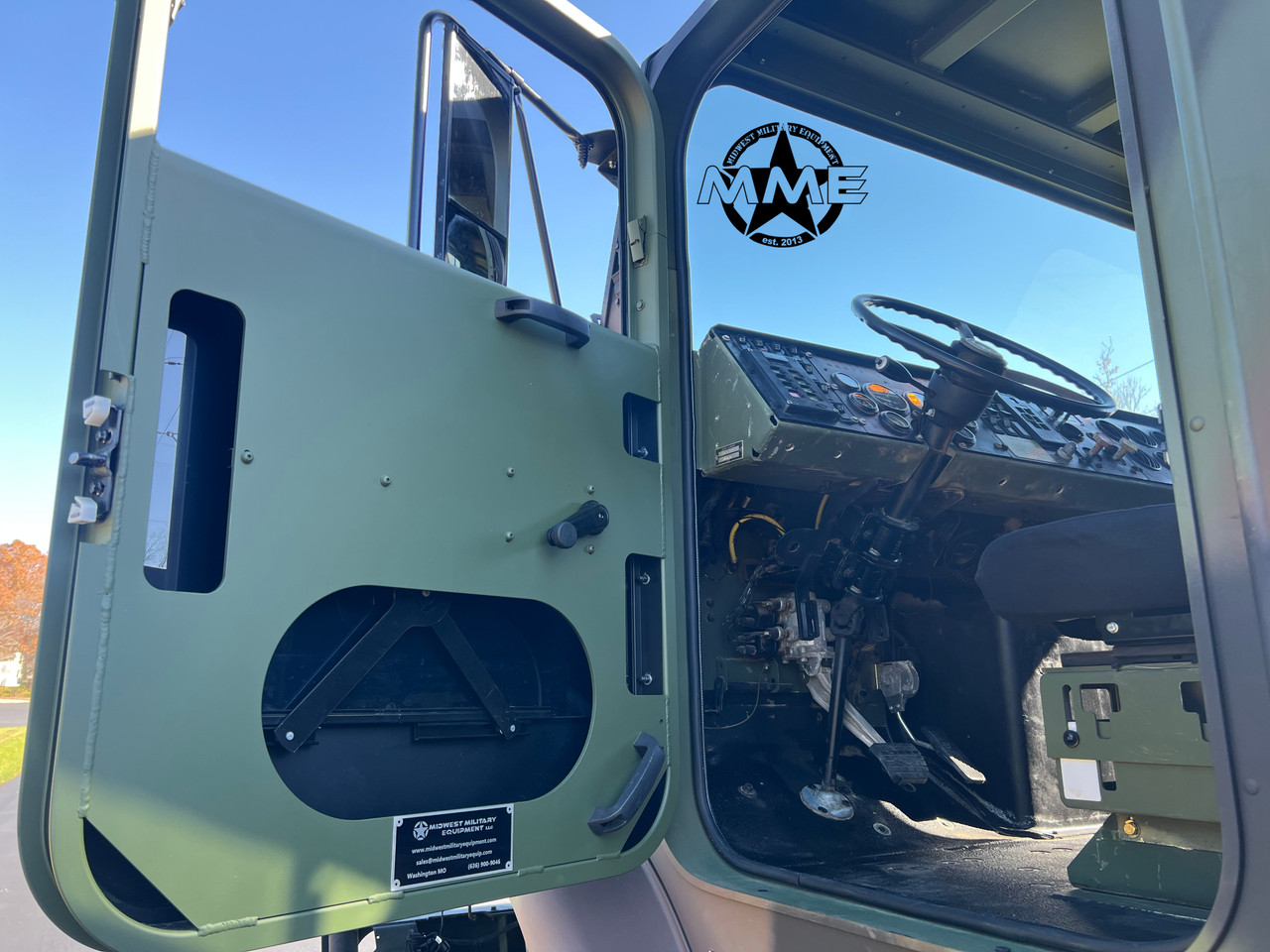 2001 Oshkosh MK23 MTVR 7 Ton 6x6 Cargo Truck