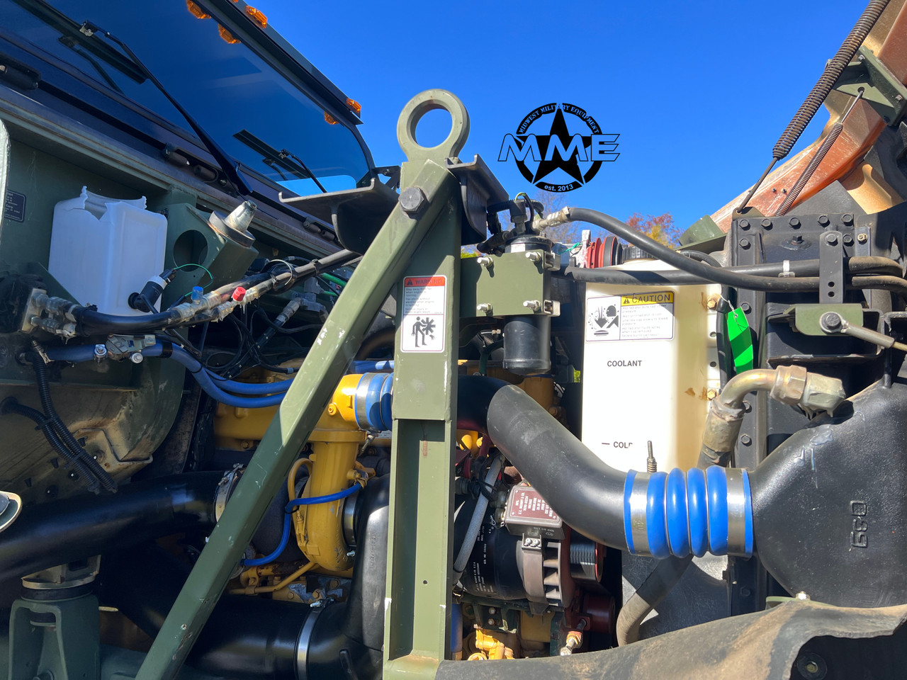 2001 Oshkosh MK23 MTVR 7 Ton 6x6 Cargo Truck