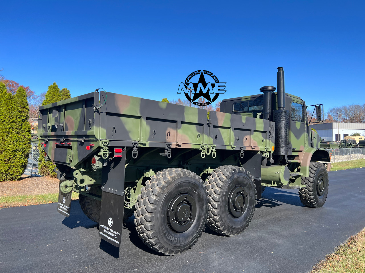2001 Oshkosh MK23 MTVR 7 Ton 6x6 Cargo Truck