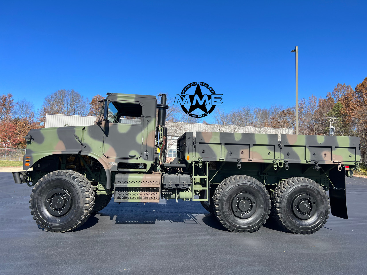 2001 Oshkosh MK23 MTVR 7 Ton 6x6 Cargo Truck