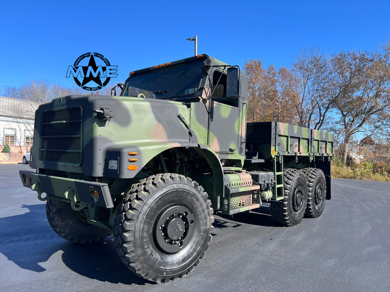 2001 Oshkosh MK23 MTVR 7 Ton 6x6 Cargo Truck