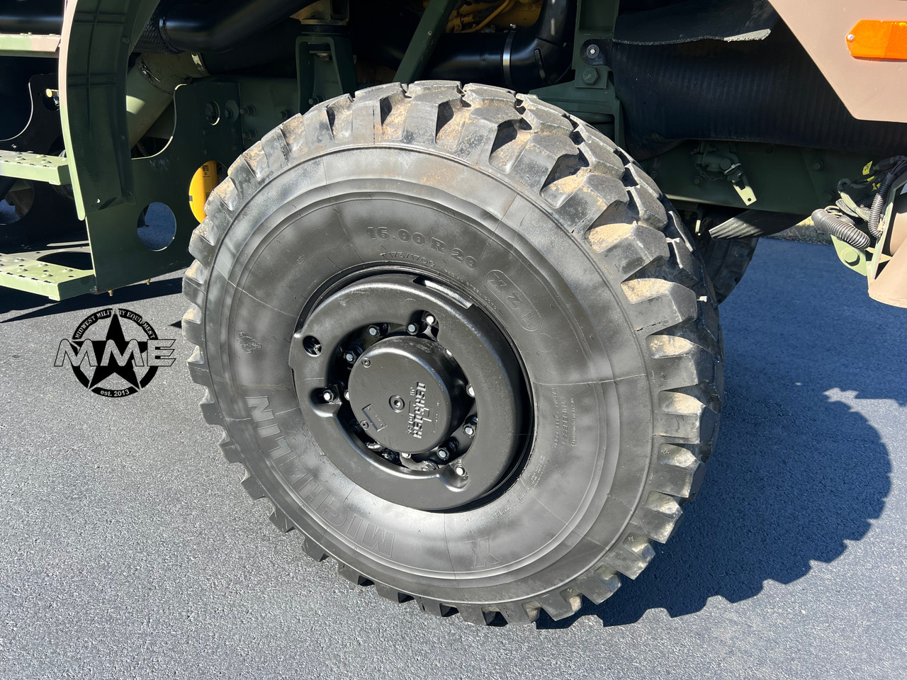 2001 Oshkosh MK23 MTVR 7 Ton 6x6 Cargo Truck