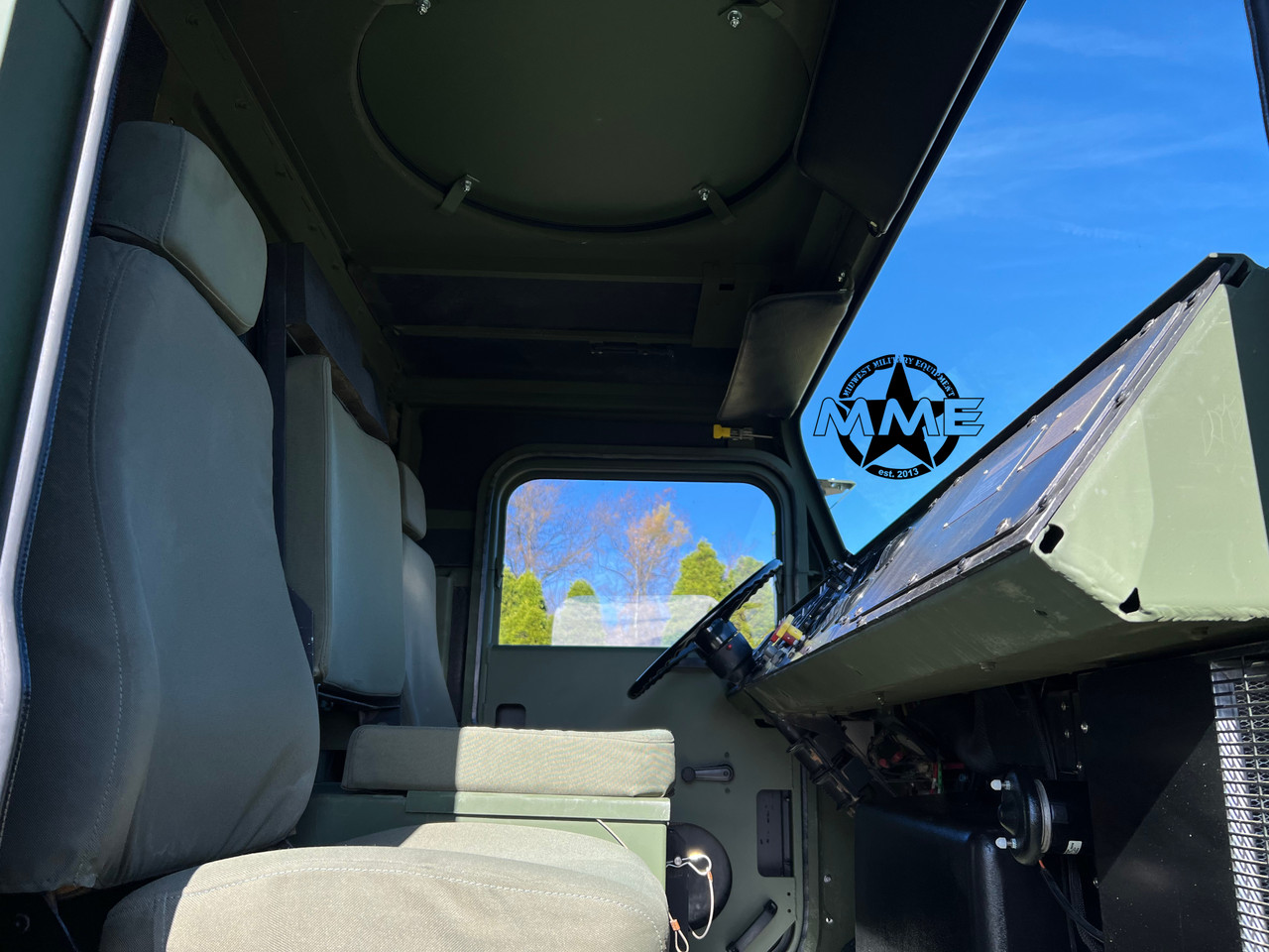 2001 Oshkosh MK23 MTVR 7 Ton 6x6 Cargo Truck